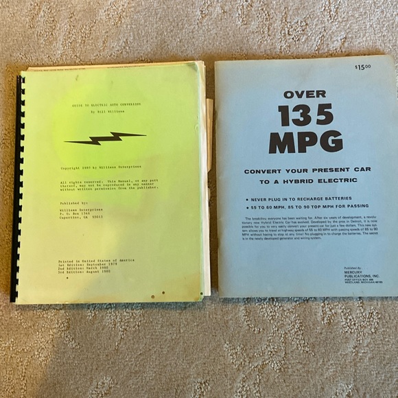 Other | 198 Electric Auto Conversion Books | Poshmark